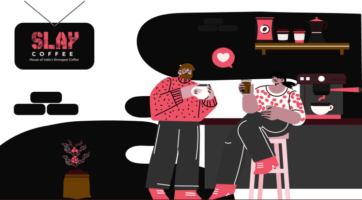 SLAY X Robusta Coffee Beans | 100% Strongest Coffee - Order Online